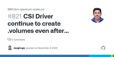 Csi Driver Continue To Create Volumes Even After Primary Fileset Listing On Primary Cluster