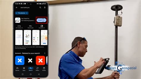 How To Pair Your Eos Arrow Gnss Receiver To An Android™ Device Video Demonstration Eos