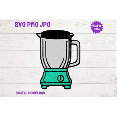 Blender Svg Png  Clipart Digital Cut File Download For Cr Inspire