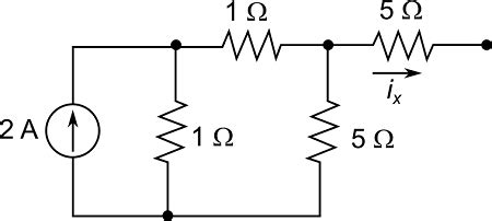Consider The Circuit Below Find Ix Homework Study Com
