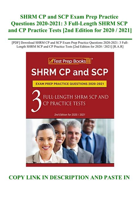 PDF Download SHRM CP And SCP Exam Prep Practice Questions Full Length SHRM SCP And