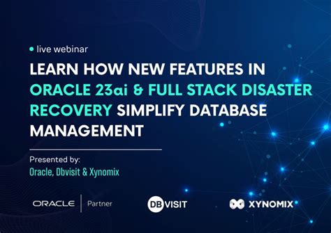 Xynomix On Linkedin Xynomix Is Joining Forces With Oracle And Dbvisit