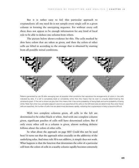 Cryptography And Cryptanalysis A New Kind Of Science Online By Stephen Wolfram Page 605