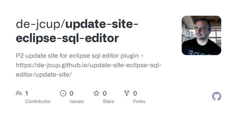 Github De Jcupupdate Site Eclipse Sql Editor P2 Update Site For