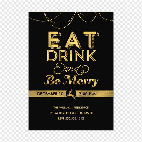 라벨 인쇄 잉크 휴일 인사말 및 메모 카드 음주 잉크 상표 본문 Png Pngwing