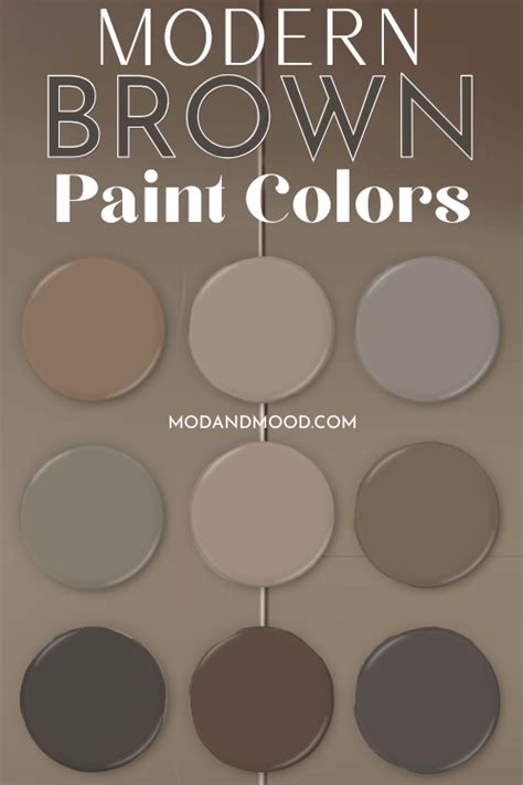 9 Modern Brown Paint Colors For 2026 And Beyond Sherwin Williams