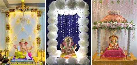 Creative Diy Ganpati Decoration Ideas For Home