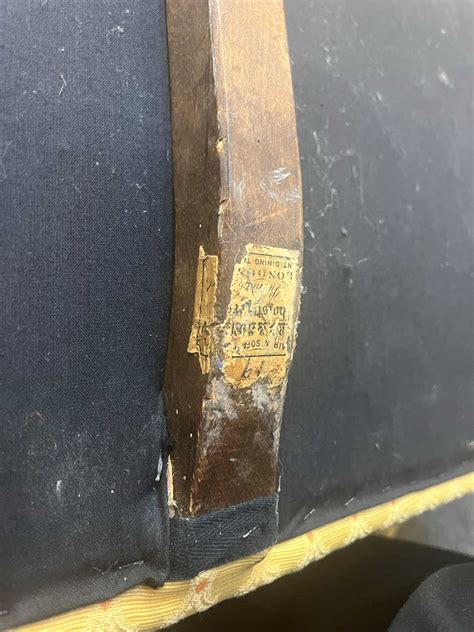 A Small Upholstered Sofa By Howard And Sons First Quarter Of The 20th