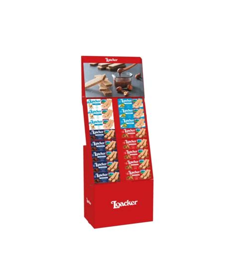 16953 Loacker Classic Assorted Floor Display 96 175 Igf Llc