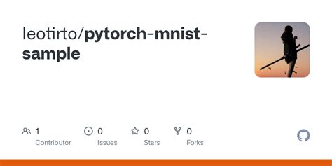 Github Leotirto Pytorch Mnist Sample