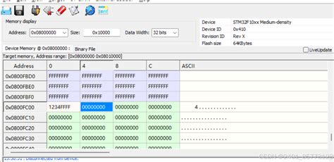 Stm32hal库将数据存进flash掉电不丢失stm32串口接收到数据后保存至flash中重开机后变量数据不丢失 Csdn博客
