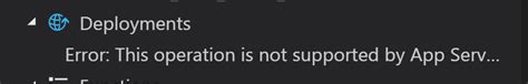 Support Deployments Tree Item For Linux Consumption · Issue 1046 · Microsoftvscode