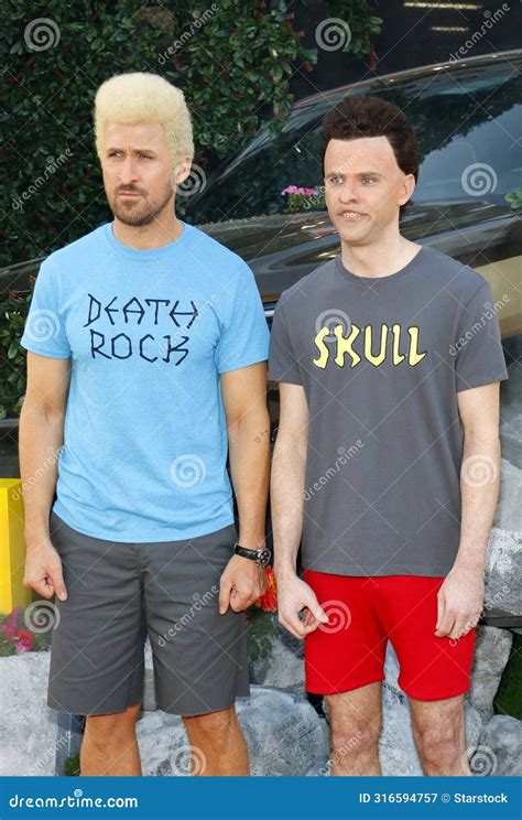 Ryan Gosling Mikey Day Beavis And Editorial Photography Image Of Hollywood Fame