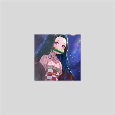 Kamado Nezuko Demon Slayer An Art Print By Anh Em INPRNT