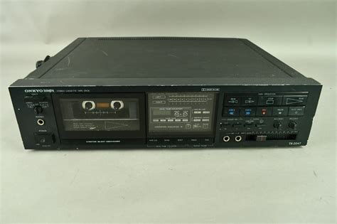 Onkyo Integra Stereo Cassette Tape Deck Ta 2047 Read