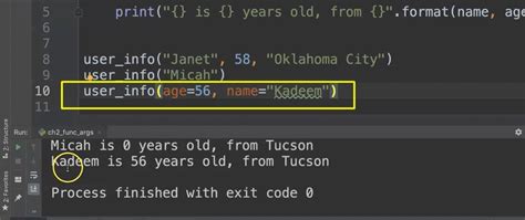 Chapter 3 Args Kwargs Args