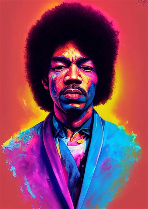 Jimi Hendrix Posters And Prints By White Terrier Art Printler