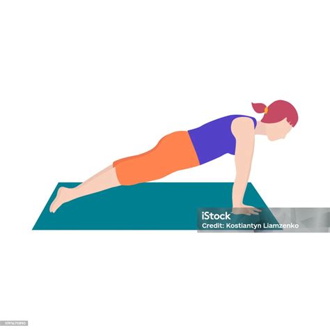 벡터 일러스트 포스터 디자인에 요가 포즈를 하 고 여자의 배너 건강 활동입니다 건강한 생활방식에 대한 스톡 벡터 아트 및 기타 이미지 건강한 생활방식 균형 등장인물