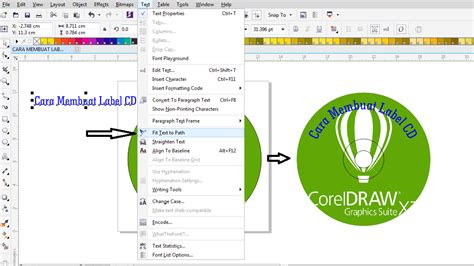Cara Membuat Label CD Dengan CorelDraw X