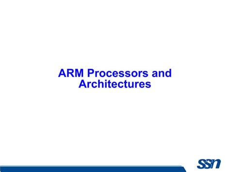Arm Introduction Registers And Processor Statesppt