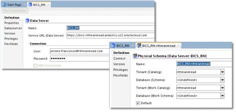 Oracle Data Integrator To Load Oracle Bics And Oracle Storage Cloud Service