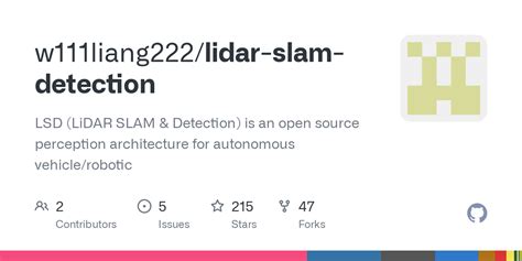 lidar slam detection architecture md at main · w111liang222 lidar slam
