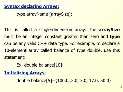 C Array Ppt Download
