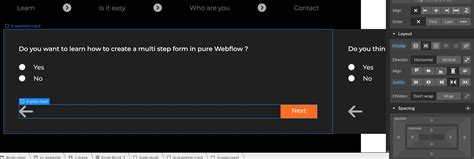 Multistep Form In Webflow Without Code TUTORIAL