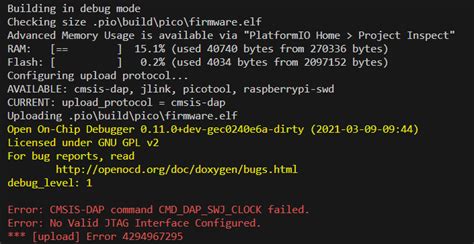 Debugging Raspberry Pi Pico With Raspberry Pi Debug Probe And Platform