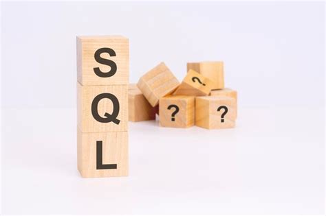 Texto Sql Lenguaje De Consulta Estructurado Sobre El Concepto De
