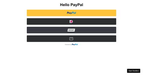 Paypalreact Paypal Js Examples Codesandbox