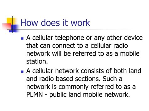 PPT Cellular Networks Past Present And Future PowerPoint Presentation ID 2626290