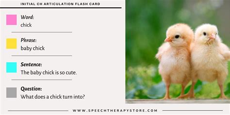 Ch Words Speech Therapy Word Lists For Ch Sound Speech Therapy Store