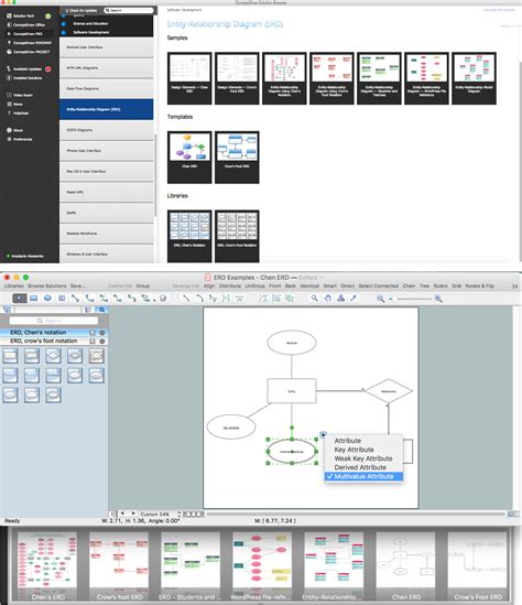 Er Diagram Styles Professional Erd Drawing