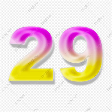 Number 29 Clipart