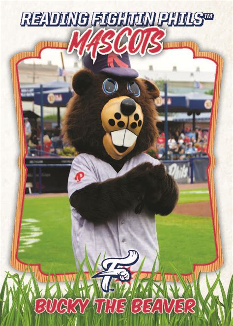2024 Mascot Trading Card Set 10 Card Set Reading Fightin Phils Official Store