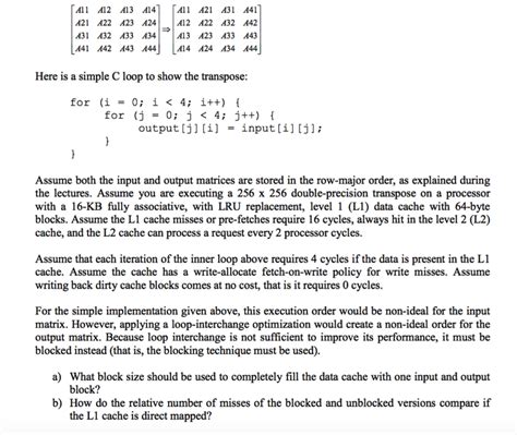 Solved Advanced Computer Architecture Problem I Can T Chegg Com
