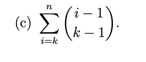 Solved Find Closed Form Expressions Without Indexed Chegg