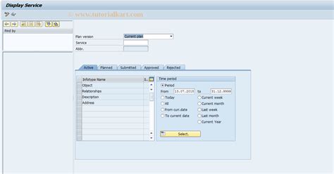 PO D SAP Tcode Display Service