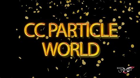 After Effects Tutorial Cc Particle World Background Youtube