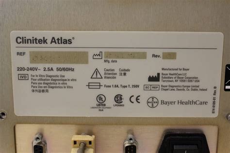 Bayer Clinitek Atlas Automated Urine Chemistry Analyzer Labmakelaar Benelux