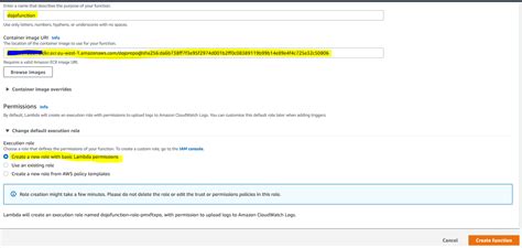 Aws Dojo Workshop Create Lambda With Container Based Runtime