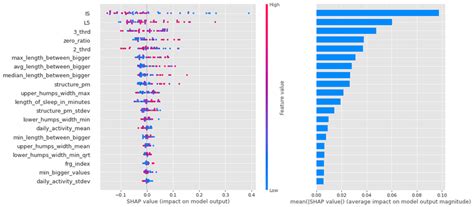 Shapley Values Of Features Taken From The Best Model For Random Forest