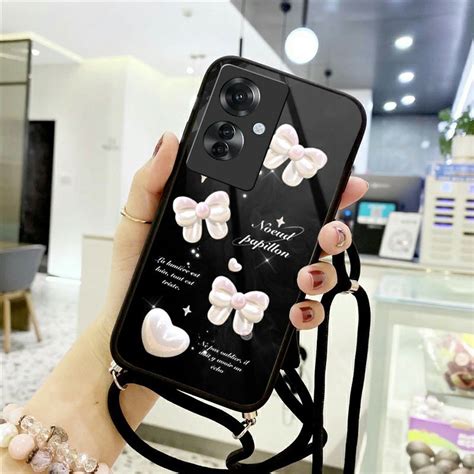 Jual Softcase Kaca Tali Case Oppo Reno F G Terbaru K Kesing Hp Oppo Reno F G Baru