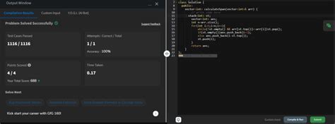 Gfg160 Stockspan Stack Monotonicstack Datastructures Gfg160 Sahil Tiwari