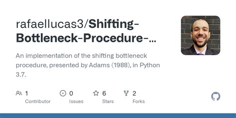 Github Rafaellucas3shifting Bottleneck Procedure Python An Implementation Of The Shifting