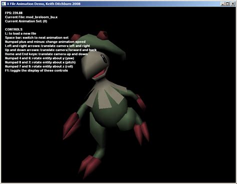 Can Someone Tell Me Why My Directx Animation Wont Export Properly
