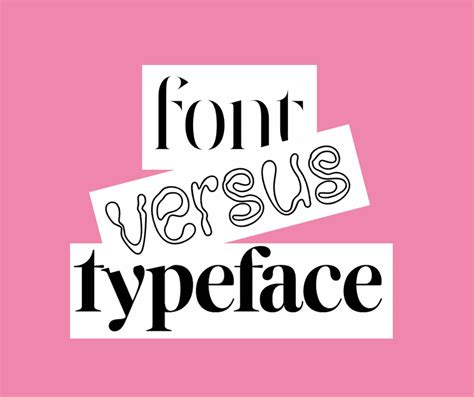 font vs typeface the simple difference explained