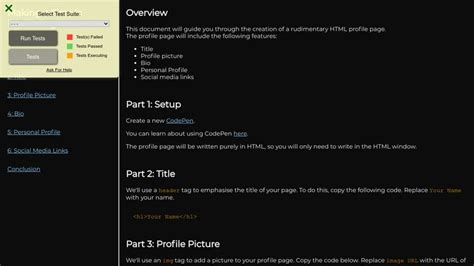 Freecodecamp Responsive Web Design Project 4 Build A Technical
