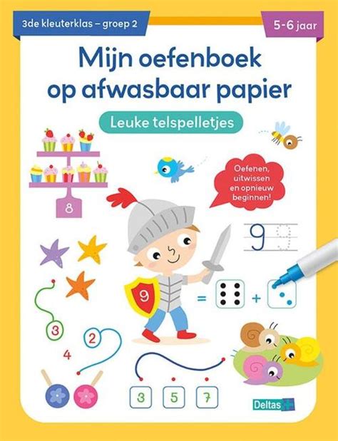 mijn oefenboek op afwasbaar papier centrale uitgeverij deltas boek
